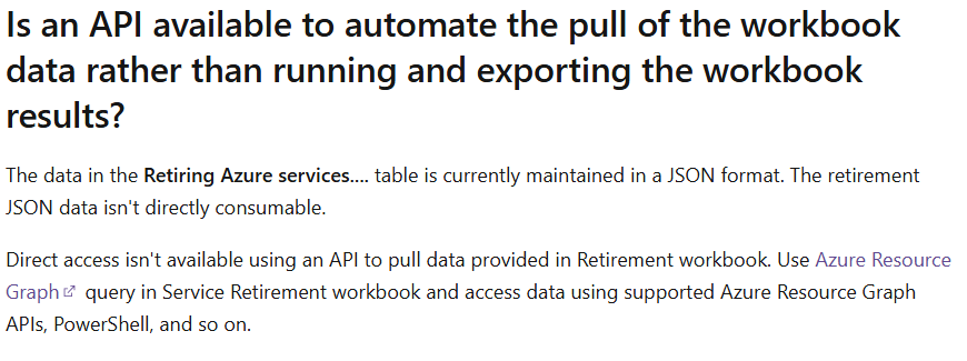can we download azure workbook programmatically and not from the portal ...