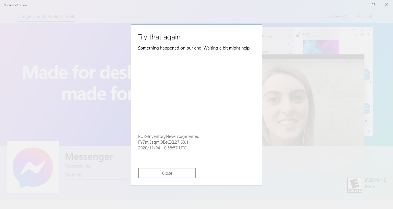 Facebook Messenger Download - Microsoft Q&A