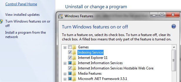 Indexing Service not working on Windows server R2 (Server Manager) - Microsoft Q&A