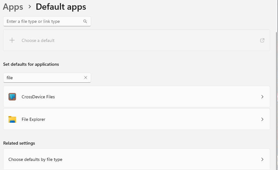 this file does not have an app associated with it please install an app ...