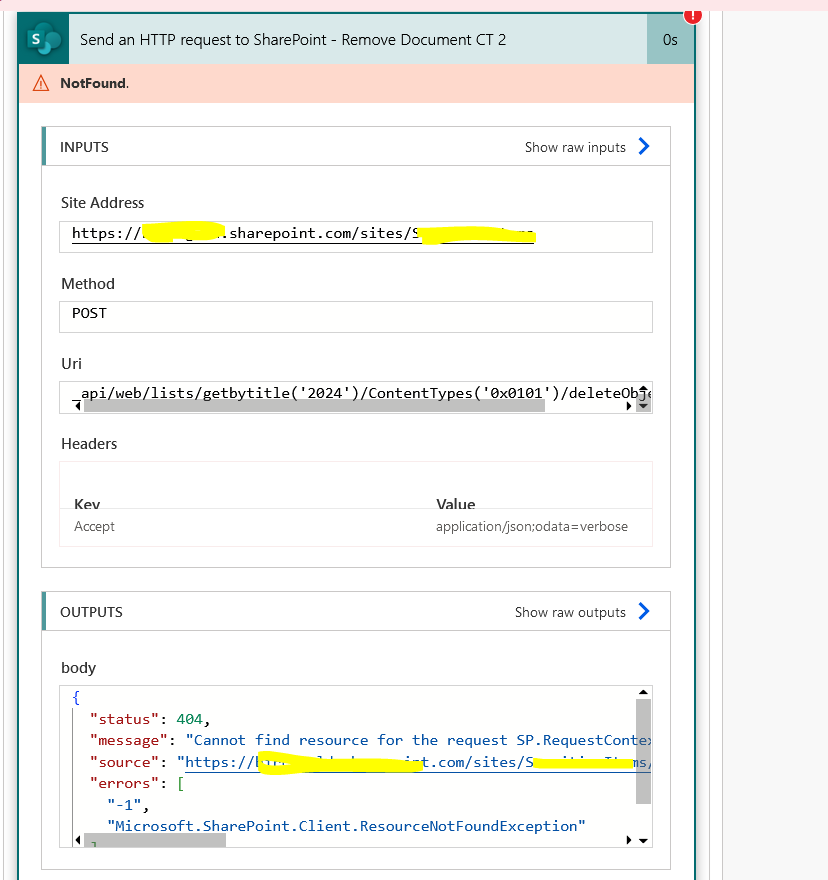 Unable To Remove The Default Document Content Type Froma Document Library Using Rest Api 