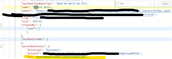 Graph API - Sharepoint PATCH item with parentReference not working - Microsoft Q&A