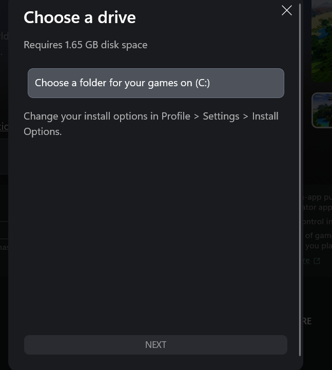 My minecraft isnt working and it starts with saying folder in my drive ...