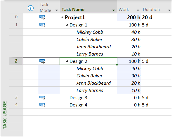 Copy all resource information between tasks in MS Project - Microsoft Q&A