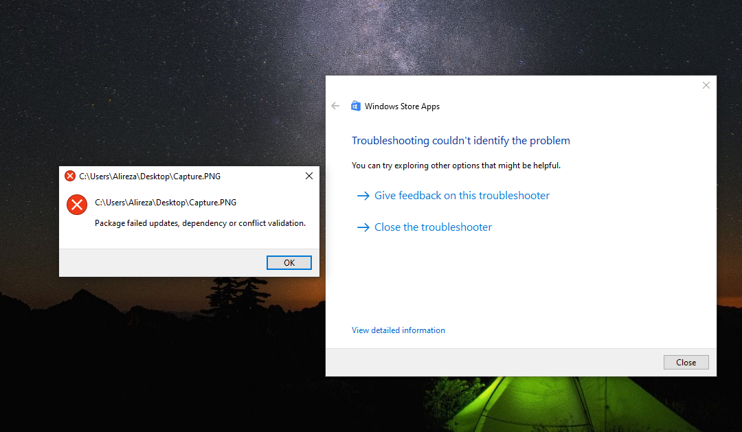 Package Failed updates, dependency or conflict validations - Microsoft Q&A