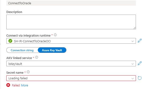 Unable To Load Secrets When Creating A Linked Service Using Synapse Microsoft Qanda 2716