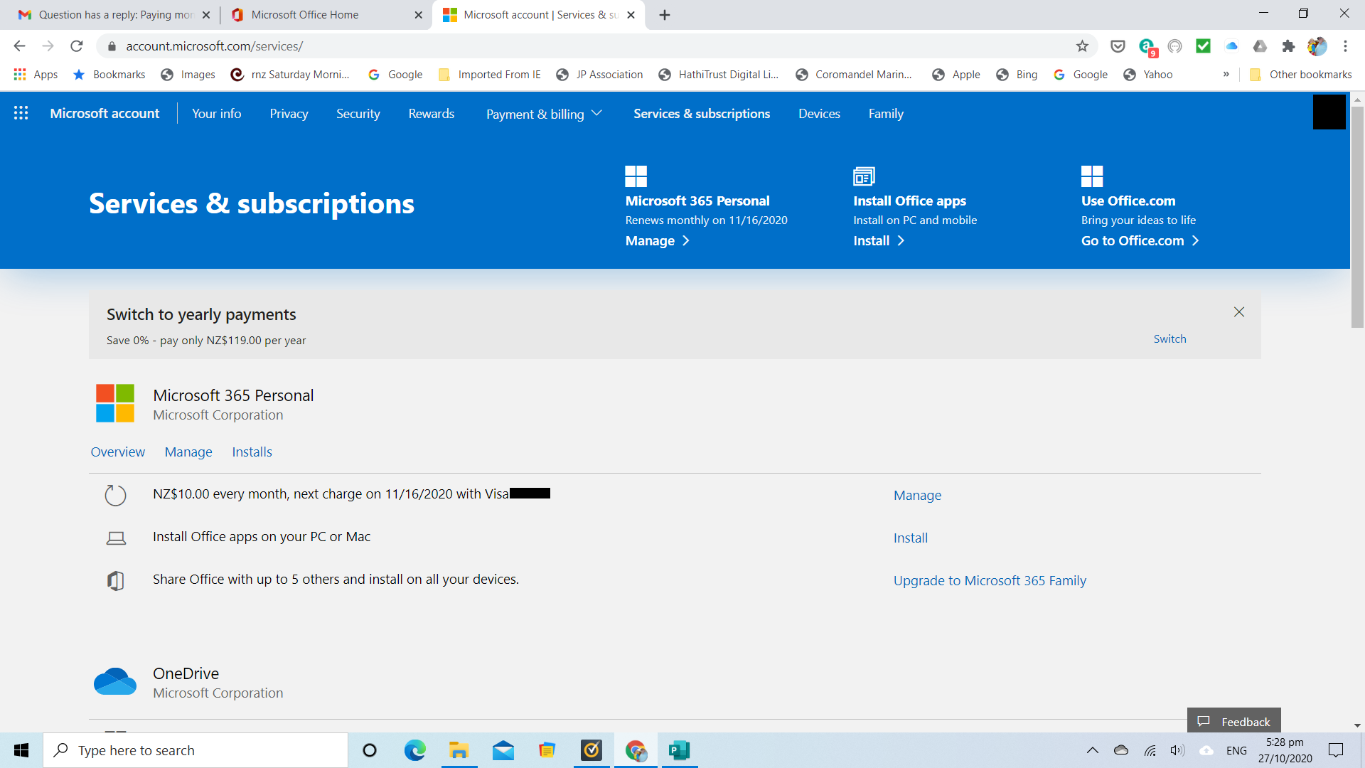 activating office 365 - Microsoft Q&A