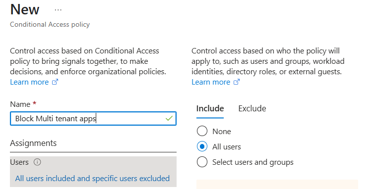 How to restrict access to a multitenant application - Microsoft Q&A