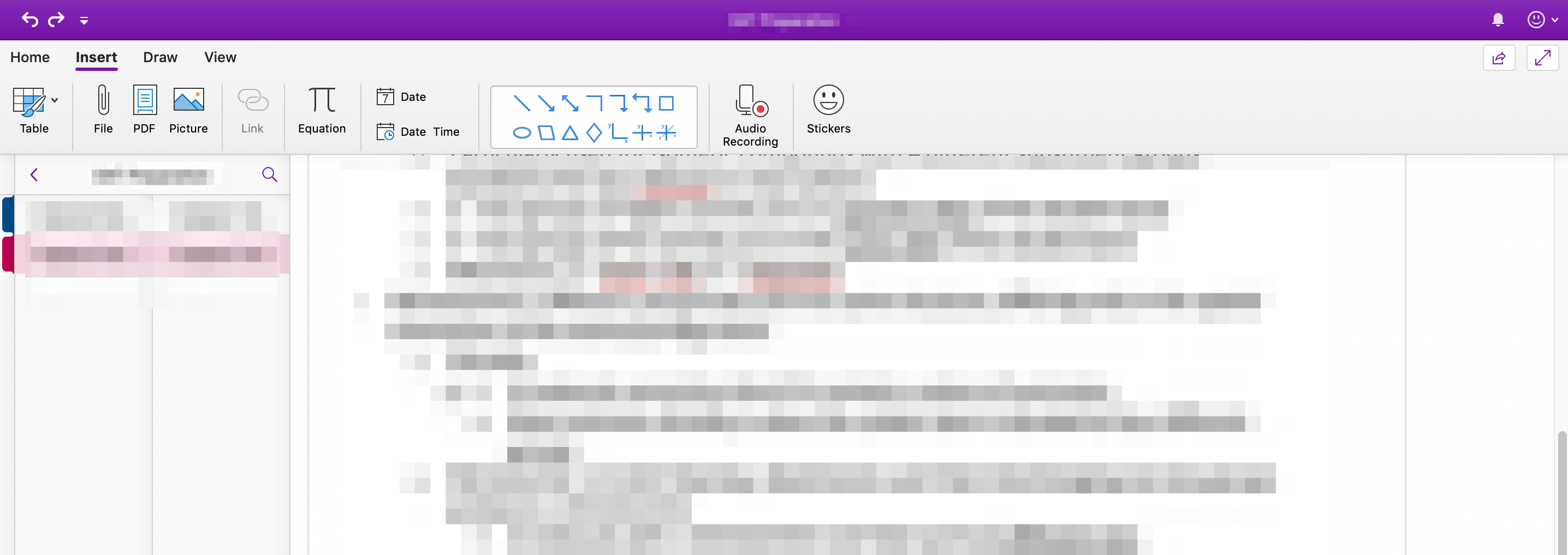 Symbols in OneNote For Mac - Microsoft Q&A