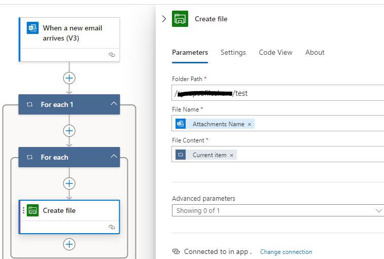 Copy Email attachment to Azure File Share - Microsoft Q&A
