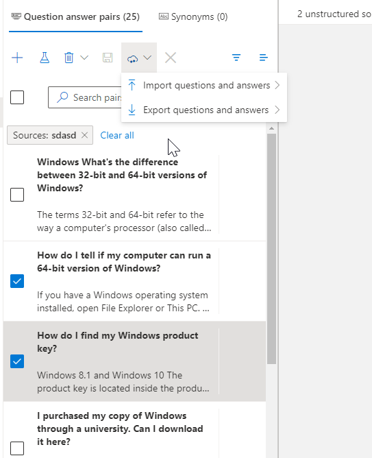 Duplicate Q&A pairs created when updating documents in custom question ...