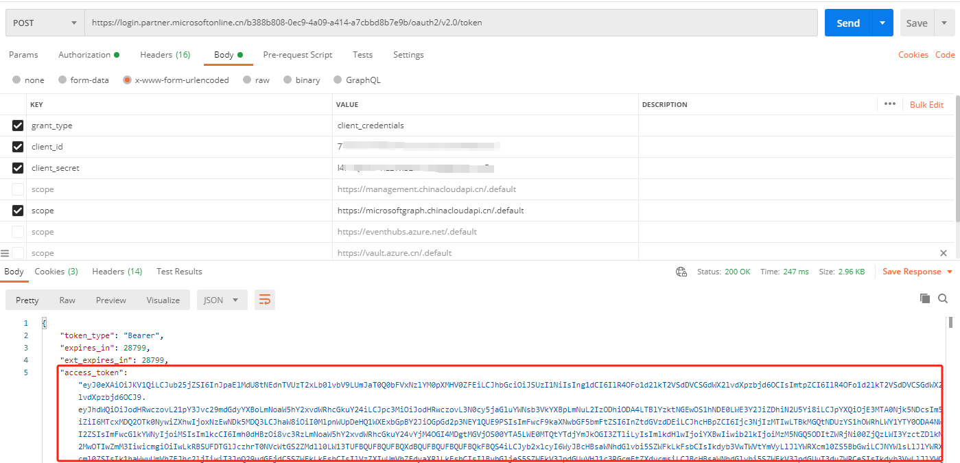 In Azure China How To Use The Microsoft Graph Api To Create A Subscription And Receive