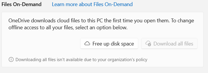 how to fix this error message downloading all files is not available ...
