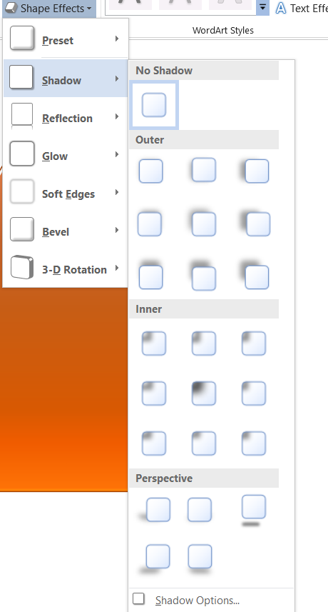 Shape shadows/effects have gone wonky in Word - Microsoft Q&A