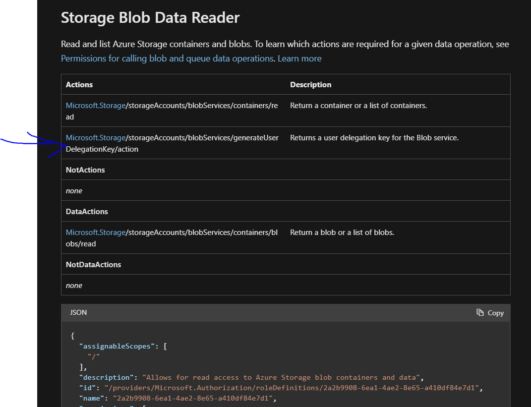 Sas Token Generation For Read Access To A Blob Az 204 Question 4765