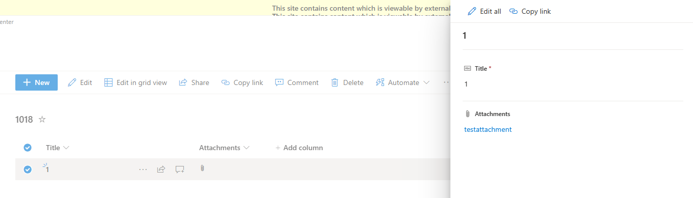 How to get an attachment from e-mail and save it in a item of a ...