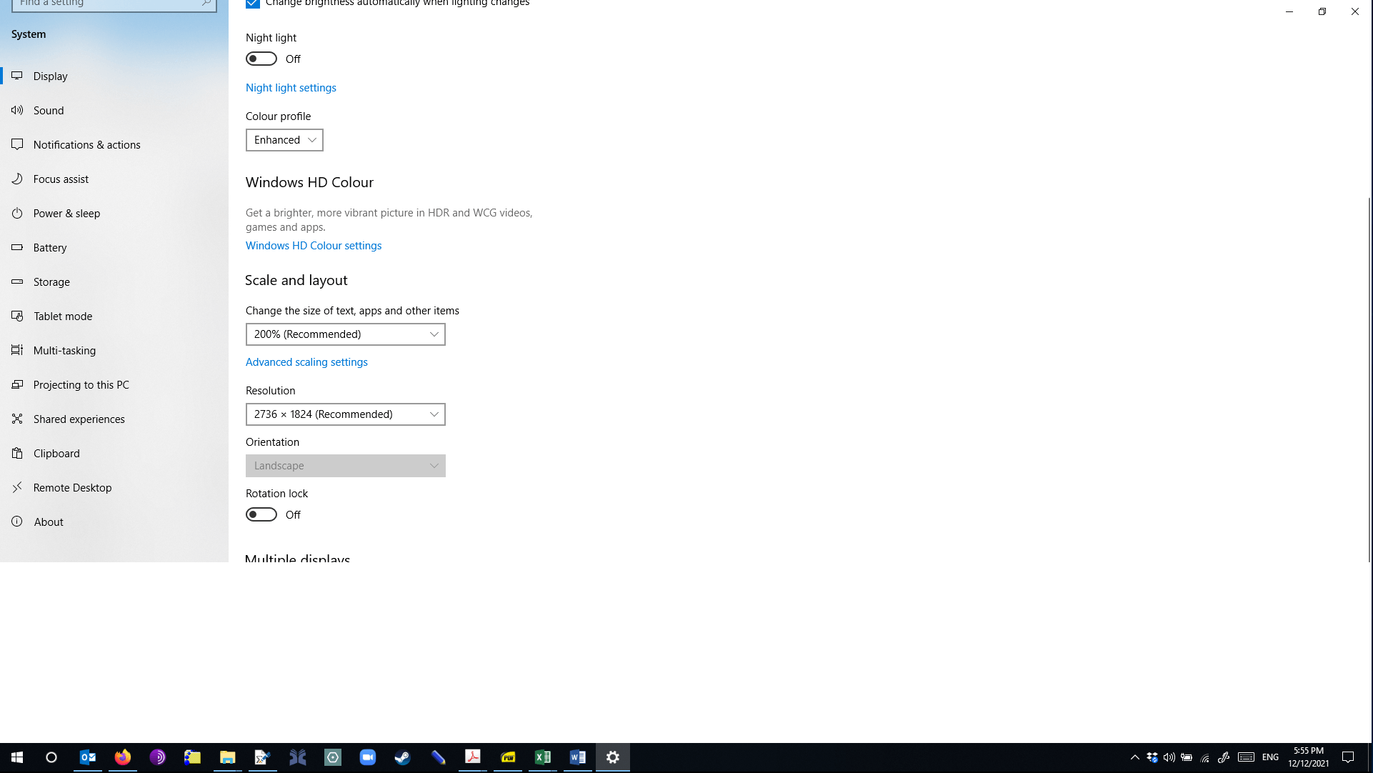 Display/preview panes not sizing correctly - Microsoft Q&A