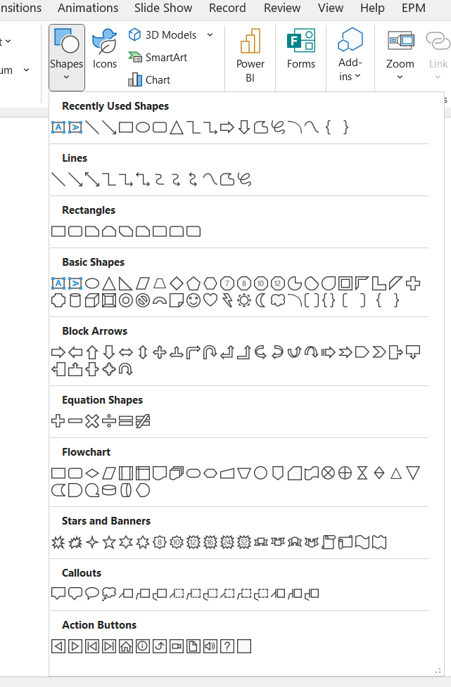 Does newer Powerpoint contain better shapes? - Microsoft Q&A