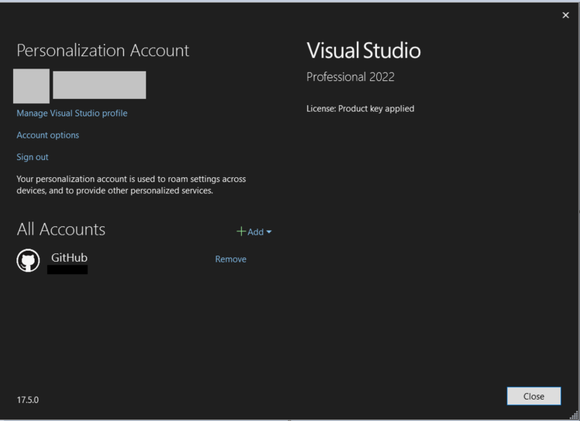 Programmatically remove github account from account settings in Visual ... Programmatically remove github account from account settings in Visual ...