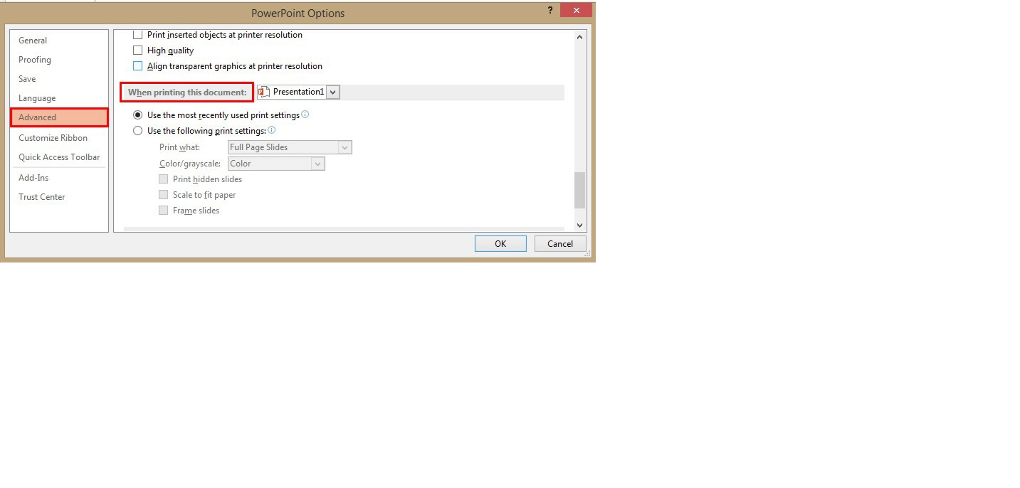 Does "scale to fit paper option" in powerpoint work as intended on your ...