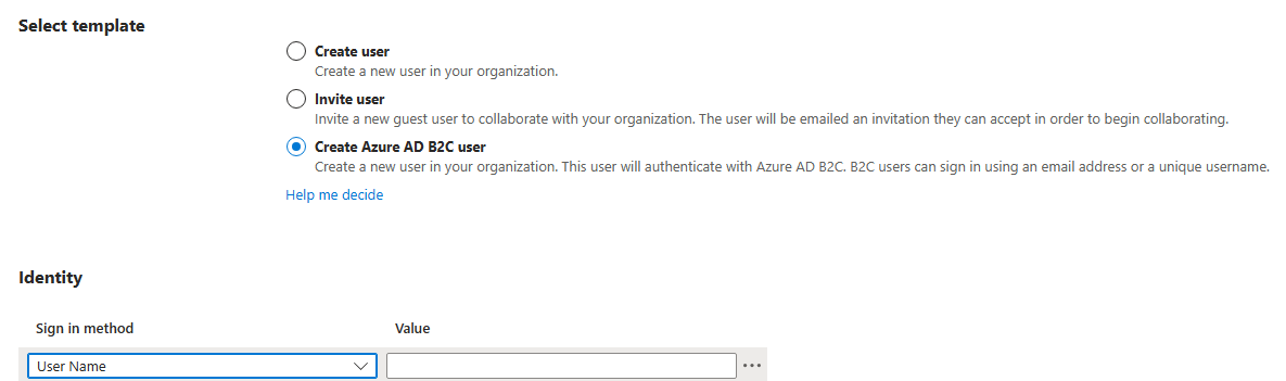 Some username info seems not being fetched from $select in Azure B2C graph API. - Microsoft Q&A
