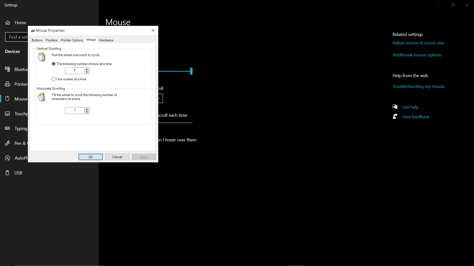 mouse scroll wheel went the opposite direction in microsoft excel ...