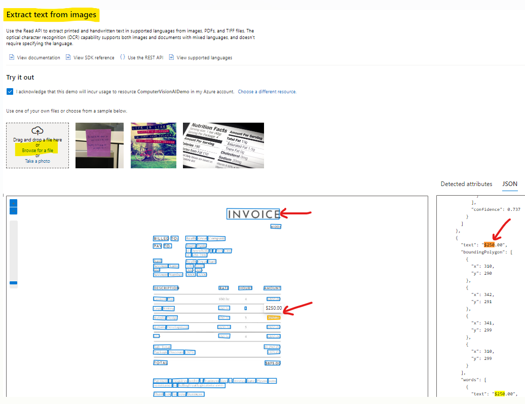 Using Prebuilt Models for OCR Extraction - Microsoft Q&A