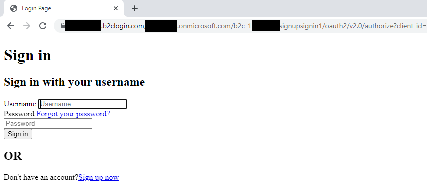 Javascript not working on Azure AD B2C custom signin - Microsoft Q&A Javascript not working on Azure AD B2C custom signin - Microsoft Q&A