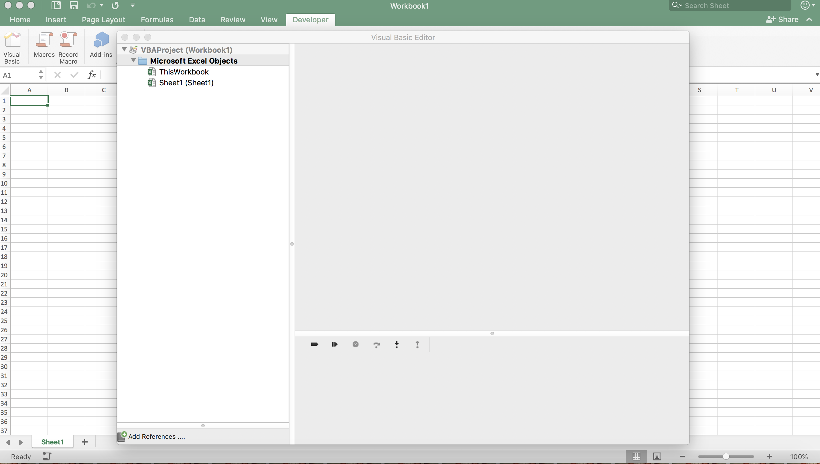 How to Get Standard Toolbar for Visual Basic Excel Mac - Microsoft Q&A