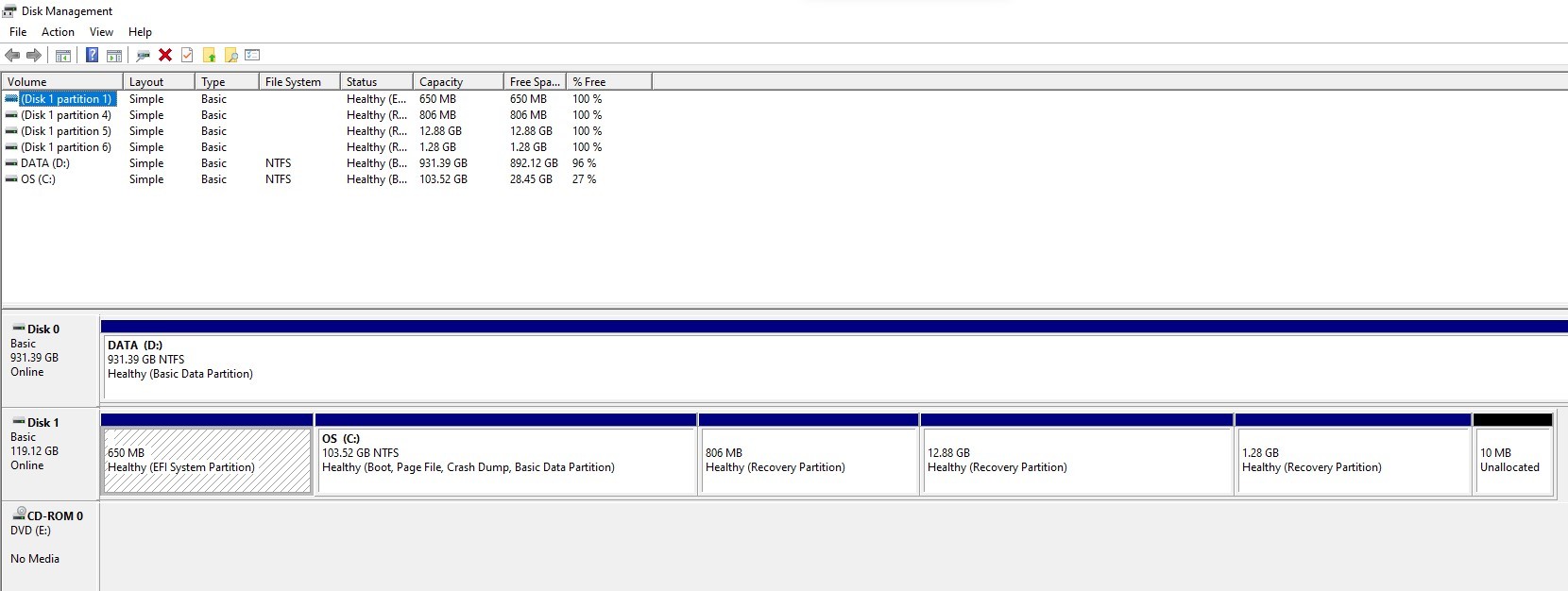 REAGENTC.EXE Unable to update Boot Configuration Data. Multiple Recovery Partitions - Microsoft Q&A