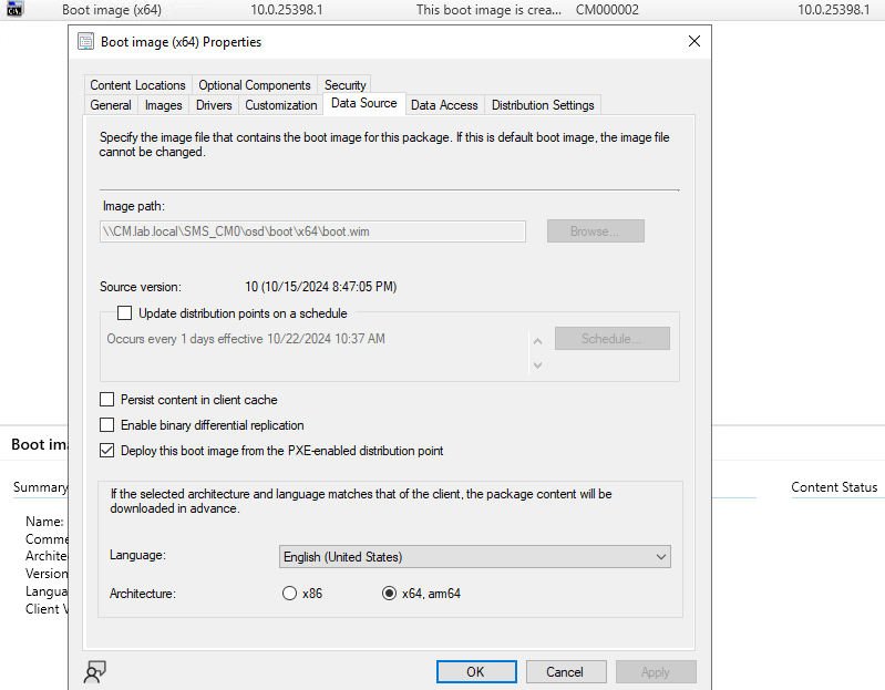 SCCM PXE Boot fails on Legacy BIOS - Microsoft Q&A