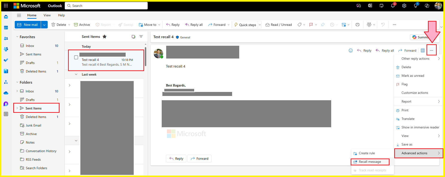 How can I secure an email after it has been sent? - Microsoft Q&A