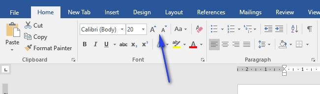 Character Scaling in Word 2016 - Microsoft Q&A