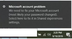 Microsoft Account notification - Microsoft Q&A
