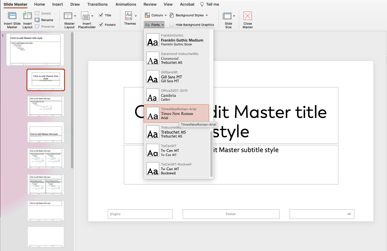 Customize Fonts - Microsoft Q&A