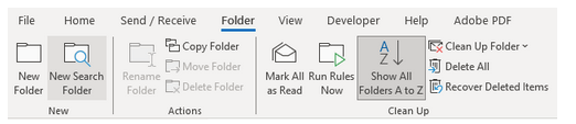 How can I keep my Outlook subfolders sorted alphabetically if I do not ...
