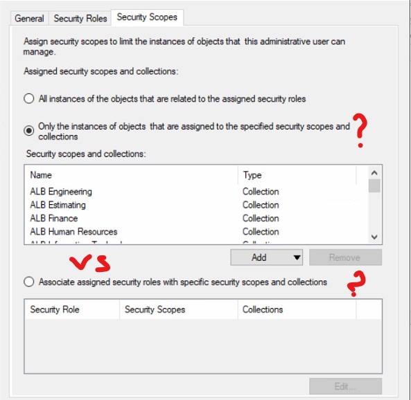 Assign security scopes vs Associate security roles with security scopes ... Assign security scopes vs Associate security roles with security scopes ...