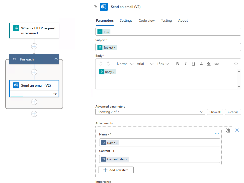 azure logic app send email and csv or excel attachment - Microsoft Q&A azure logic app send email and csv or excel attachment - Microsoft Q&A