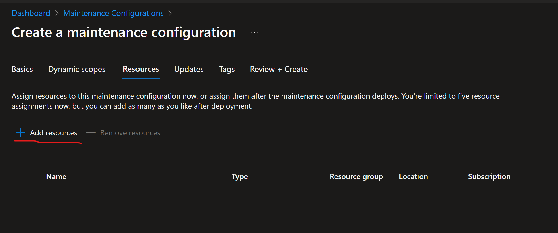 Azure Update Manager Dynamic Scopes: do not deploy without at least 1 attached resource ...