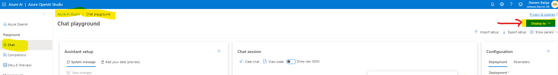 Azure Open AI Studio: - Microsoft Q&A Azure Open AI Studio: - Microsoft Q&A
