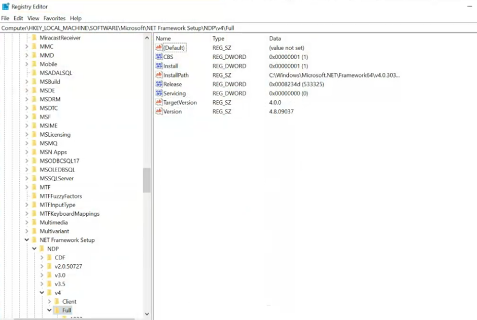 Visual Studio 2019 cannot locate installed .net framework - Microsoft Q&A