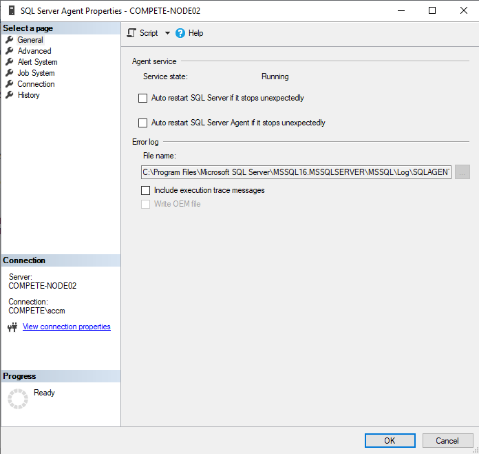 Automatic startup of SQL server when configured with SCCM. - Microsoft Q&A