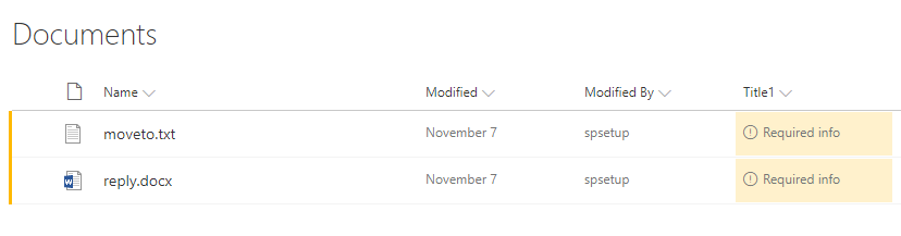 How to make Title column mandatory in Document library (Sharepoint 2019 ...