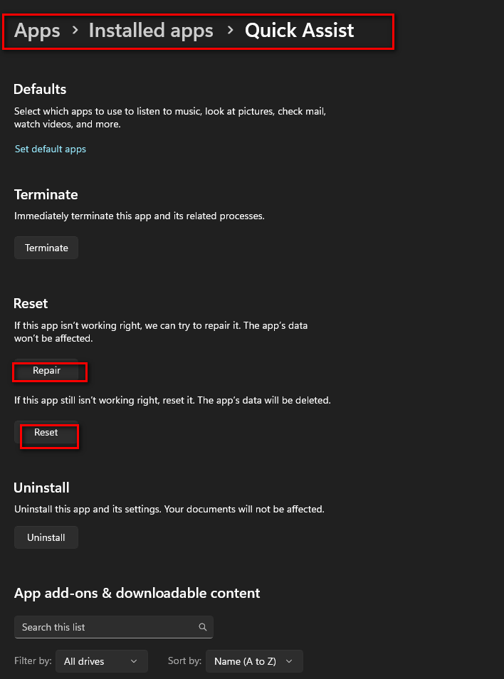 quickassist - Microsoft Q&A
