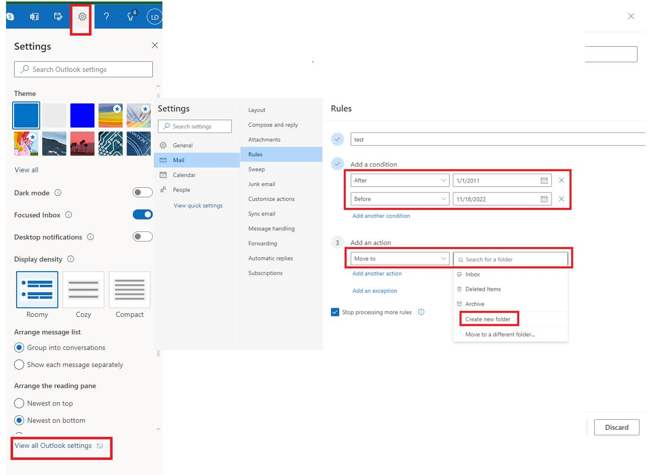 How to archive hundreds of old emails - Microsoft Q&A