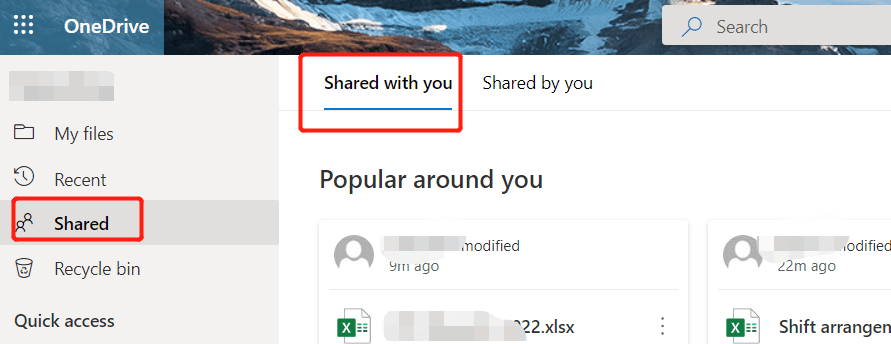 Shared folders in One Drive not showing up - Microsoft Q&A