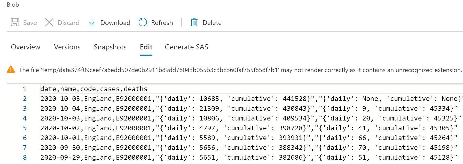 How to import dynamically generated csv file as a source in ADF ... How to import dynamically generated csv file as a source in ADF ...