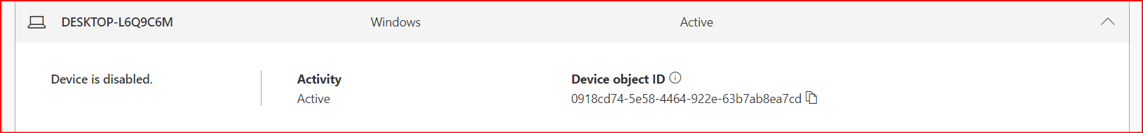 how can i re-enable my device? - Microsoft Q&A