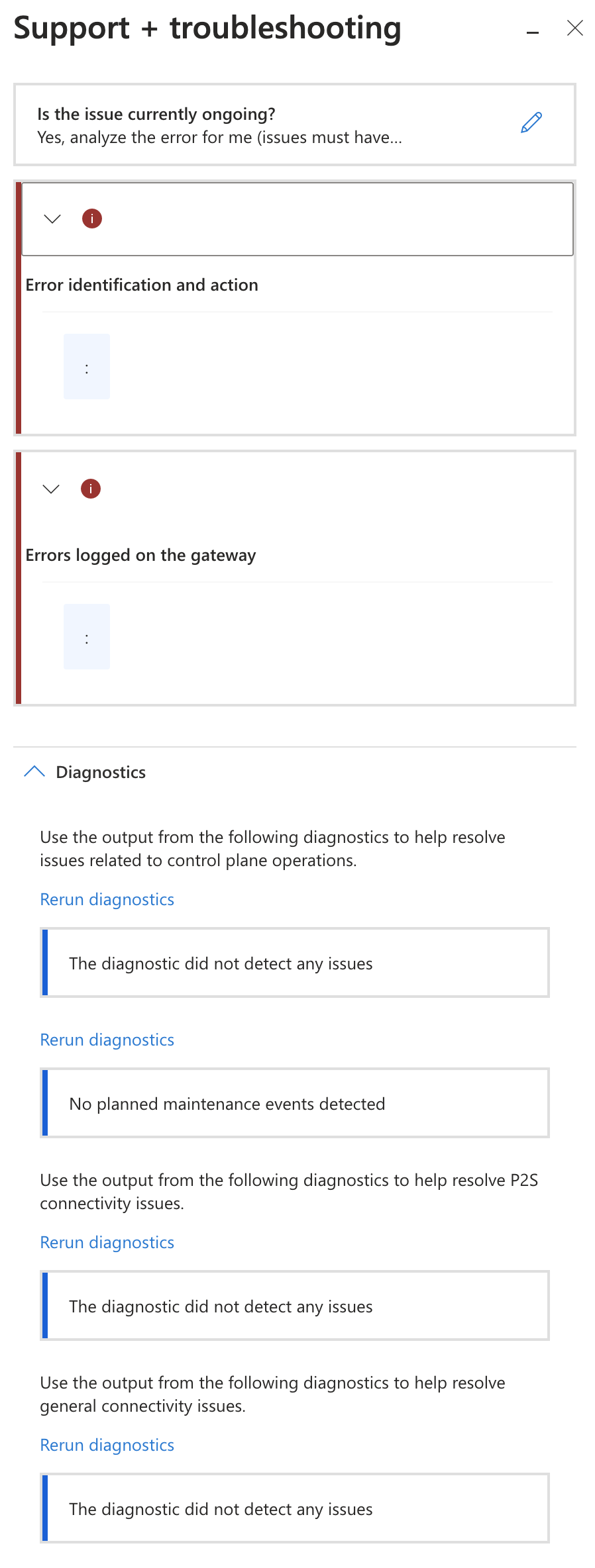 Azure Gateway point-to-site (P2S) VPN Disconnections - Microsoft Q&A