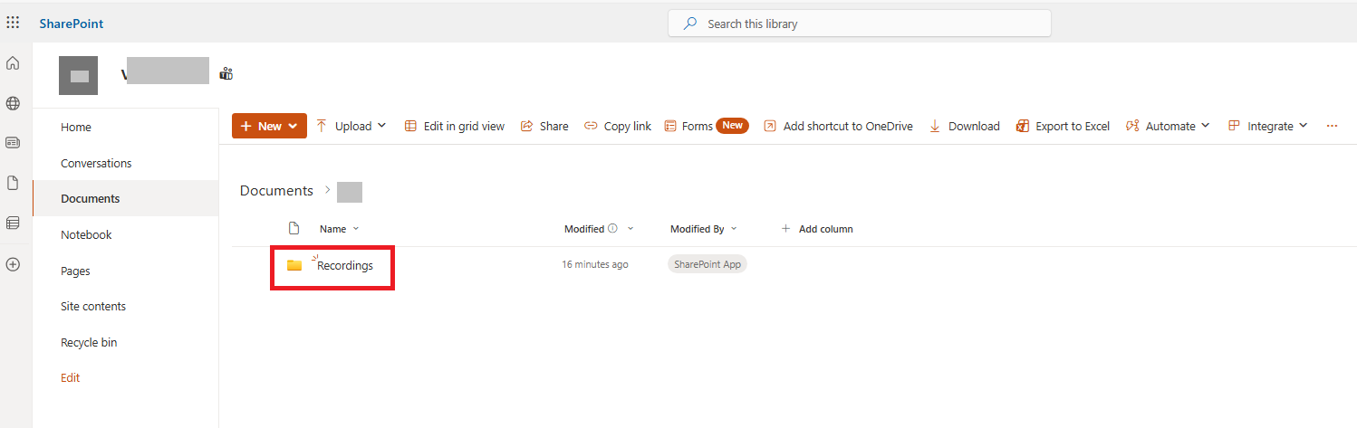 Las grabaciones de Teams no quedan guardadas en One Drive - Microsoft Q&A
